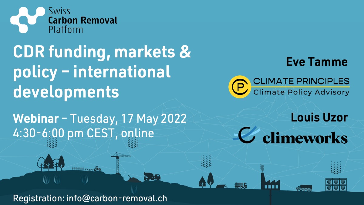 Landing - Swiss Carbon Removal Platform